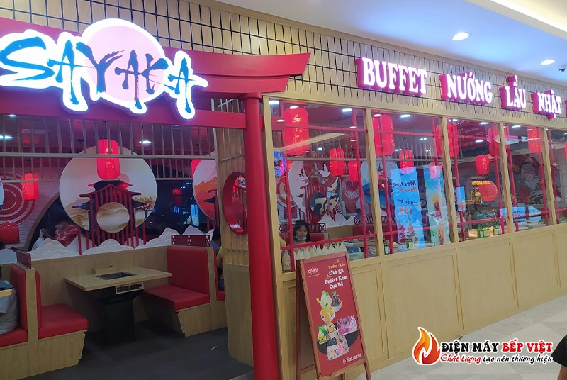 Tiền Giang - Nhà hàng Sayaka Buffet lẩu nướng Nhật Bản
