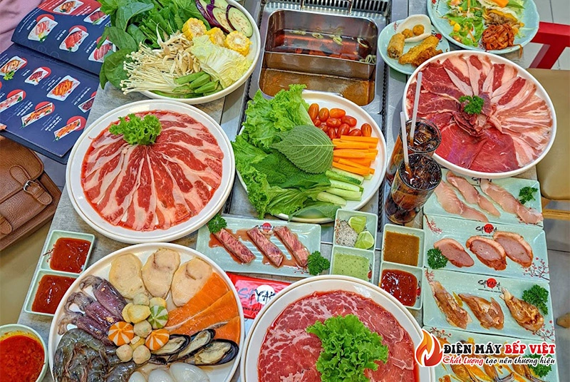 Tiền Giang - Nhà hàng Sayaka Buffet lẩu nướng Nhật Bản