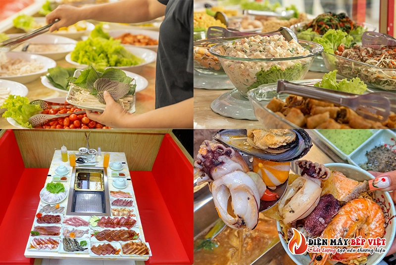 Tiền Giang - Nhà hàng Sayaka Buffet lẩu nướng Nhật Bản